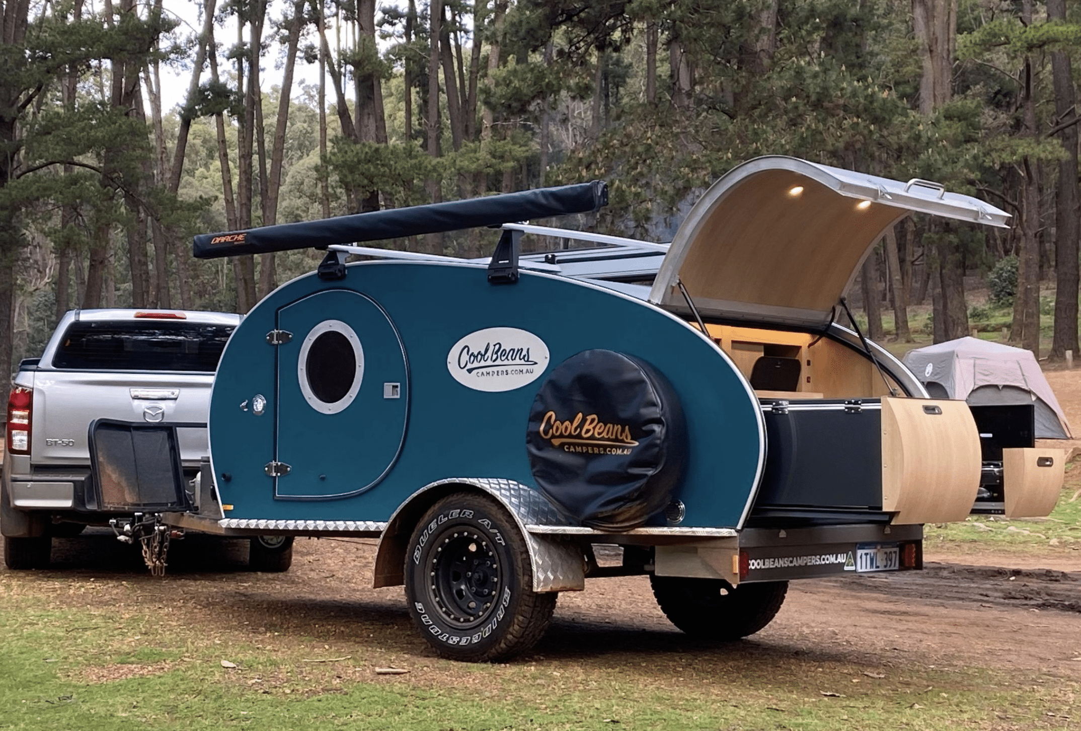 Cool Beans Campers Retro Licensed